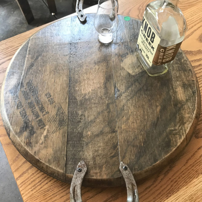 Serving Trays | Bourbon Barrel Furniture - Bourbon Barrel Artisan